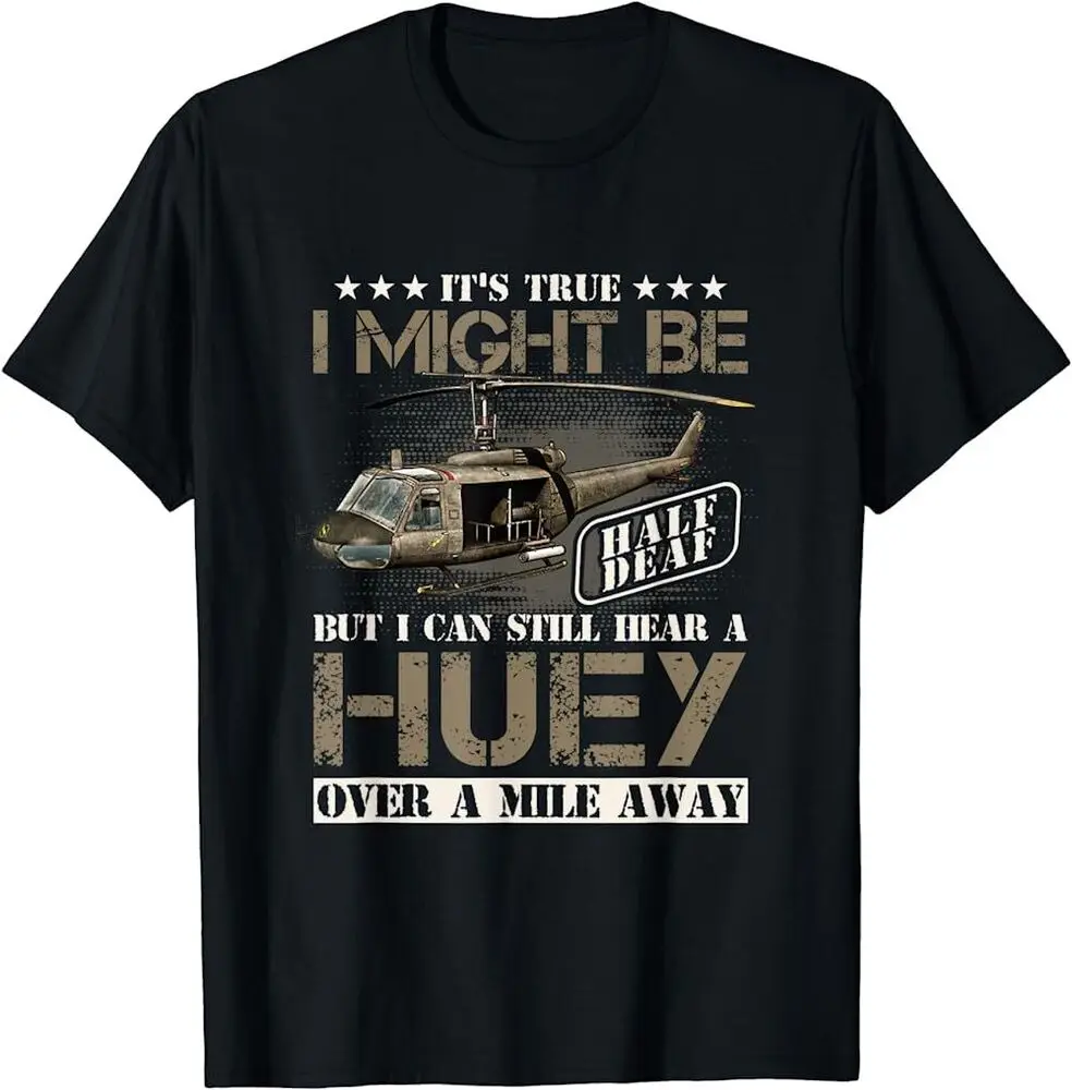 Hear-A-Huey-A-Mile-Away-Vietnam-Veteran-Uh1-Huey-Helicopter-T-Shirt ...