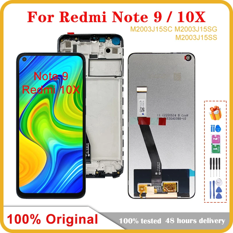 Pantalla-LCD-Original-de-6-53-pulgadas-para-Xiaomi-Redmi-Note-9 ...