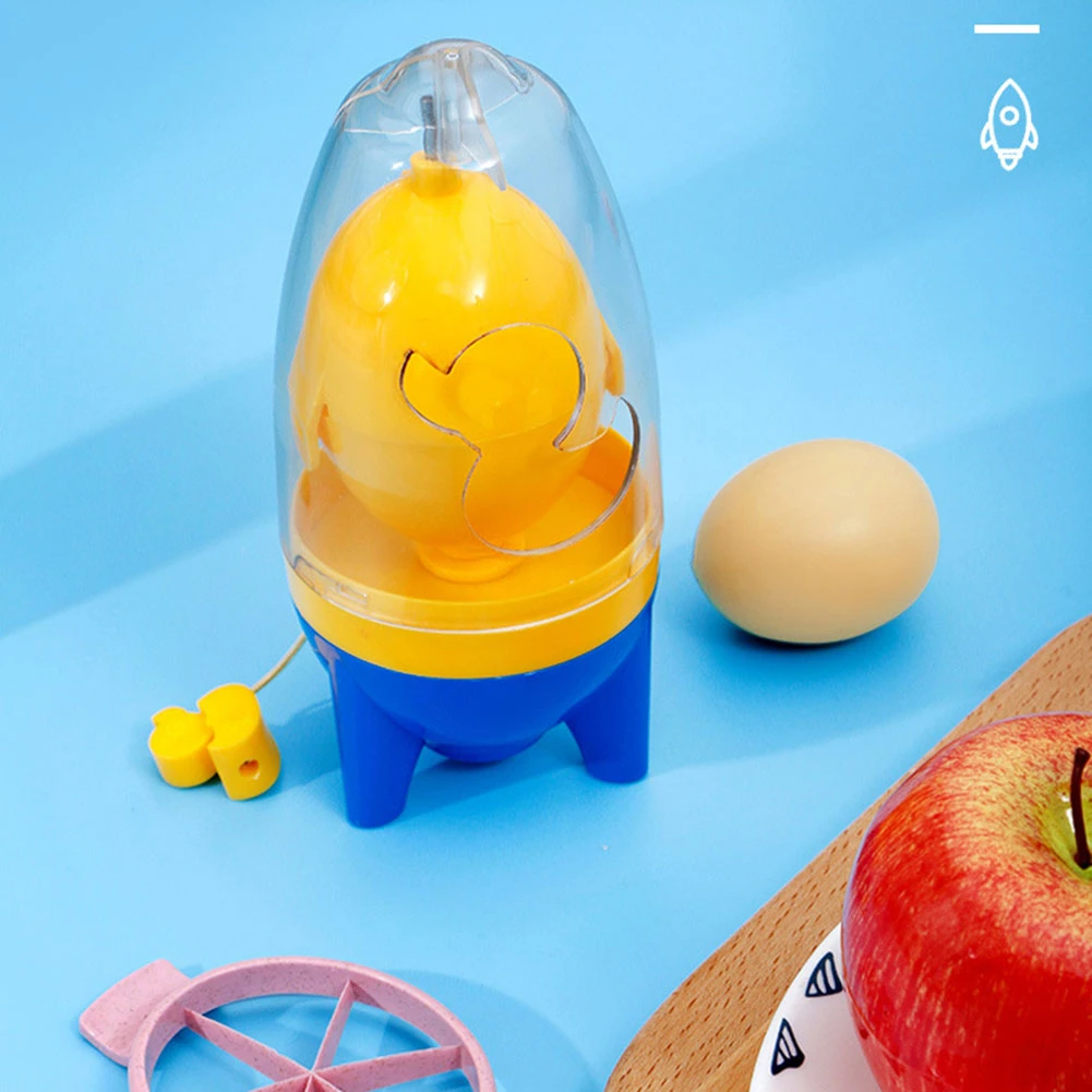 Egg Yolk Shaker Gadget Mixing Golden Whisk Eggs Spin Mixer Stiring ...