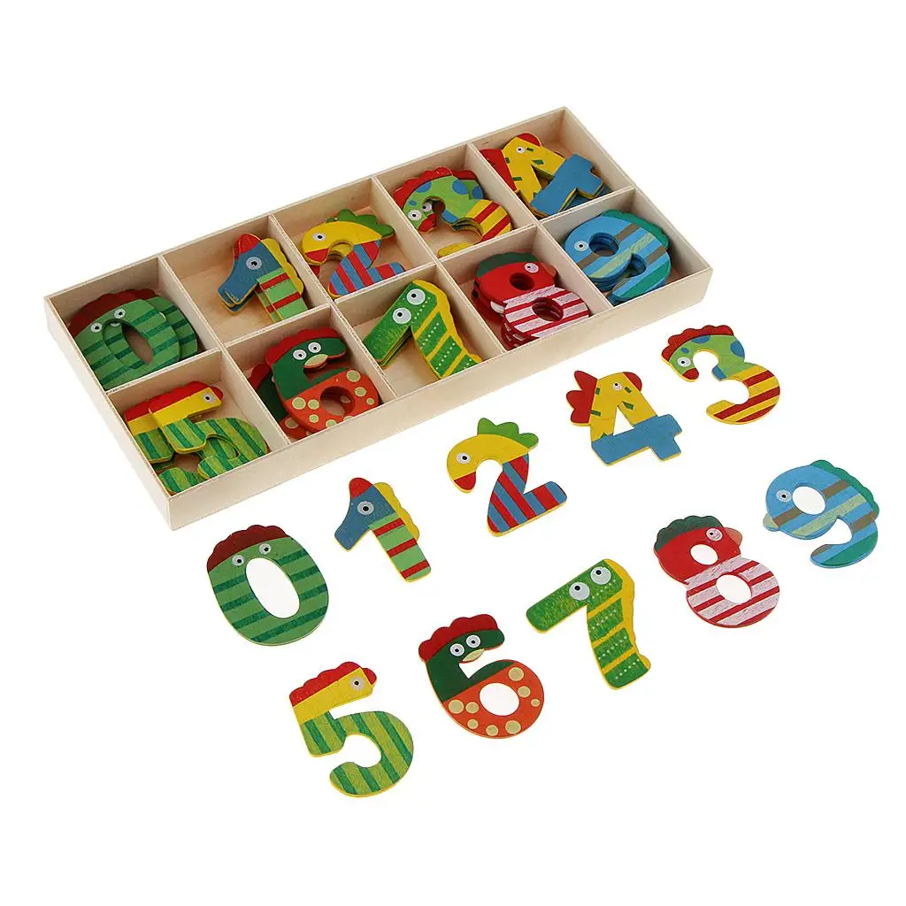 40Pcs-Wood-Number-for-Kids-Early-Learning-Educational-Toys-With-Storage ...