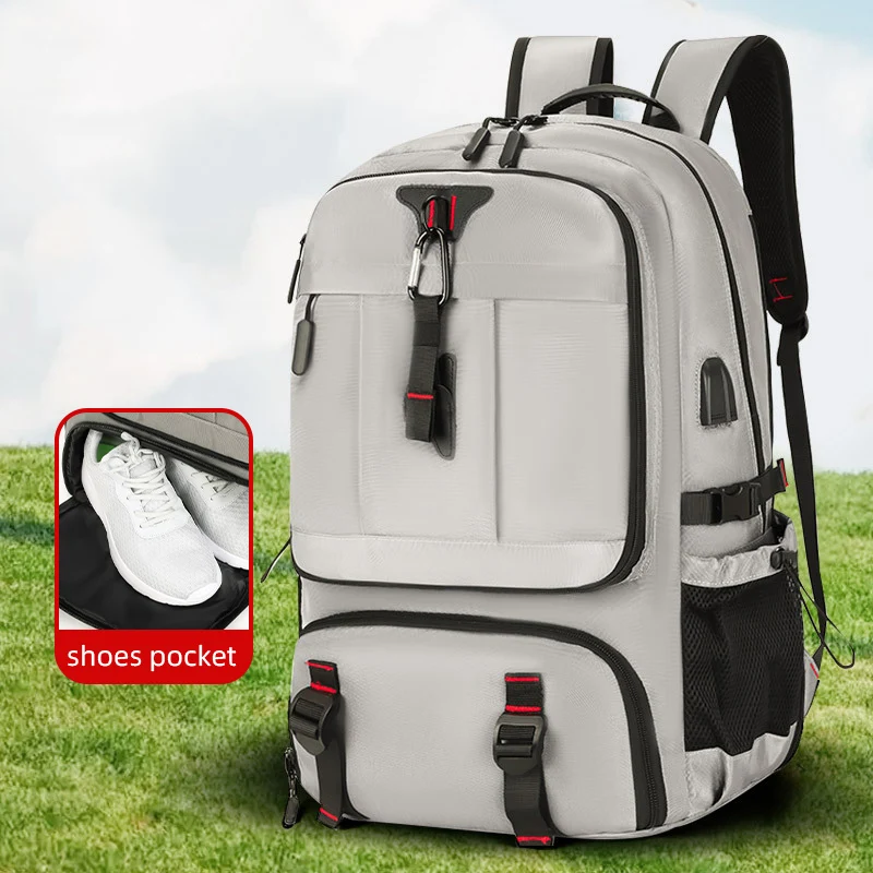 50L 80L Outdoor Hiking Backpack Expandable Mountaineering Bag Large ...