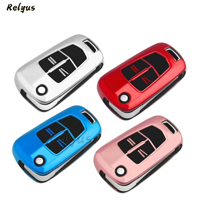Neue TPU Weiche Flip Auto Schlüssel Fall Shell Für Chevrolet Cruze Aveo ...