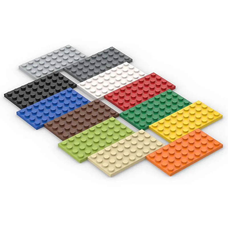 15pcs-4x8-Dots-Baseplate-Particles-Building-Blocks-Plate-3035-Bricks ...