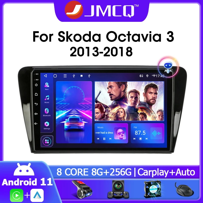 JMCQ-2din-Android-11-0-Car-Radio-Multimedia-Player-For-Volkswagen-SKODA ...