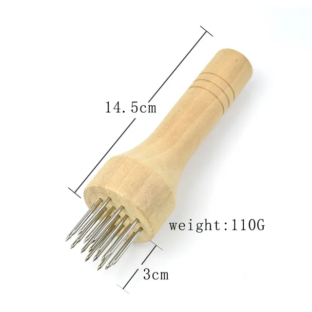 Pine Meat Needle Tender Meat Needle Pig Skin Fork Steel Nail Wood ...