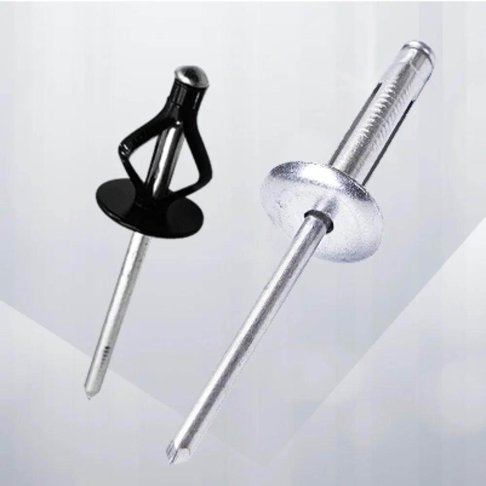 Black-silver-Folding-Blind-Rivets-Aluminum-Alloy-Fold-Type-ldeal-For ...