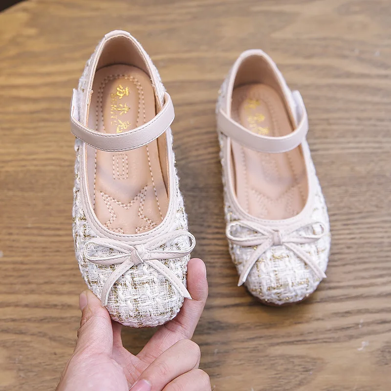 Girls' Shoes Fashion Girls' Foreign Style Soft Bottom Baby Shoes ...