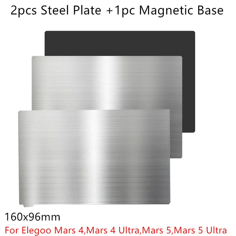 Resin 3D Printer Build Plate for Elegoo Mars 4,Mars 4 Ultra,Mars 5,Mars ...