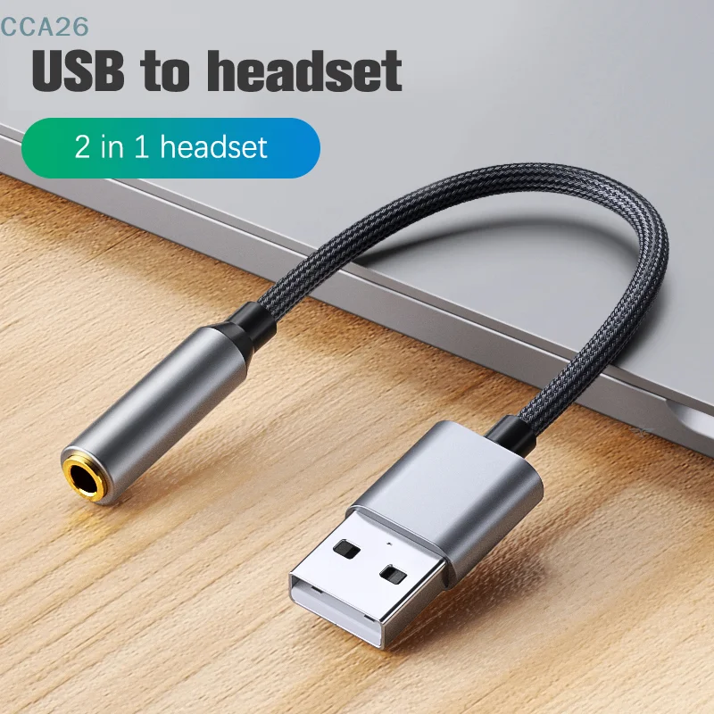 20CM-USB-Sound-Card-USB-To-3-5mm-Audio-Earphone-Adapter-External-Sound ...