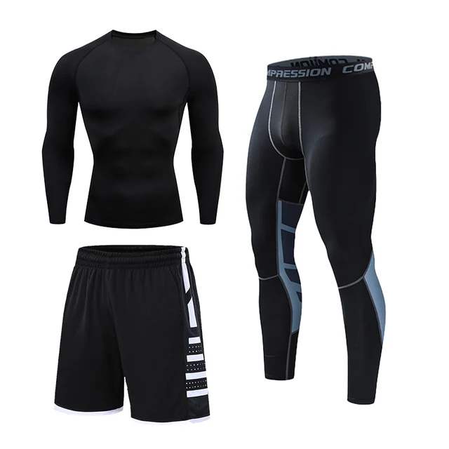 Men's Sports & Fitness Set - Men's Fitness Apparel, Performance Apparel ...