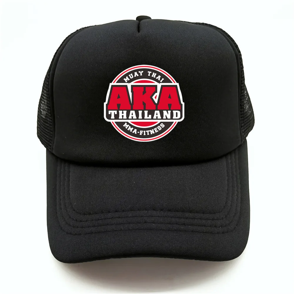 Aka Thailand Gym Logo Muay Thai Trucker Cap Aka Thailand Baseball Caps ...