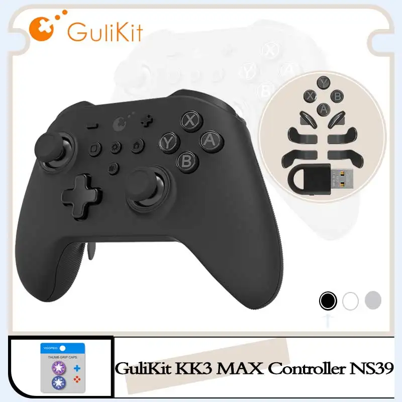 GuliKit-KK3-MAX-Bluetooth-Gamepad-NS39-Wireless-Controller-Hall ...
