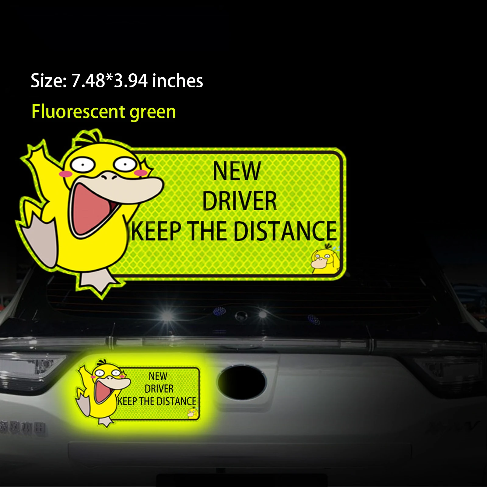 Generic Student Driver Car Be Patient Baby In Car Decal New Drivers ...