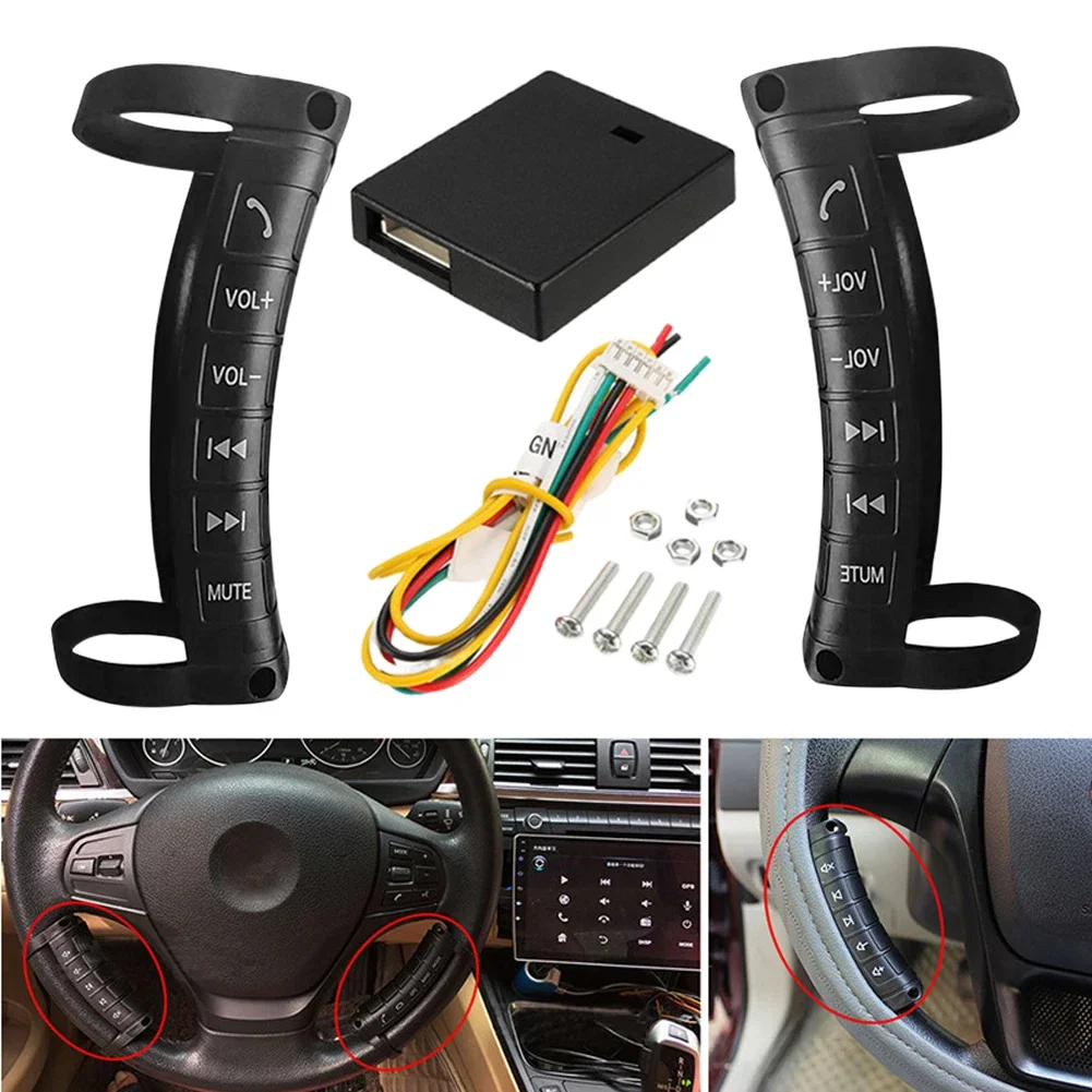 Wireless-Car-Steering-Wheel-Control-Remote-Car-Radio-Remote-Controls ...