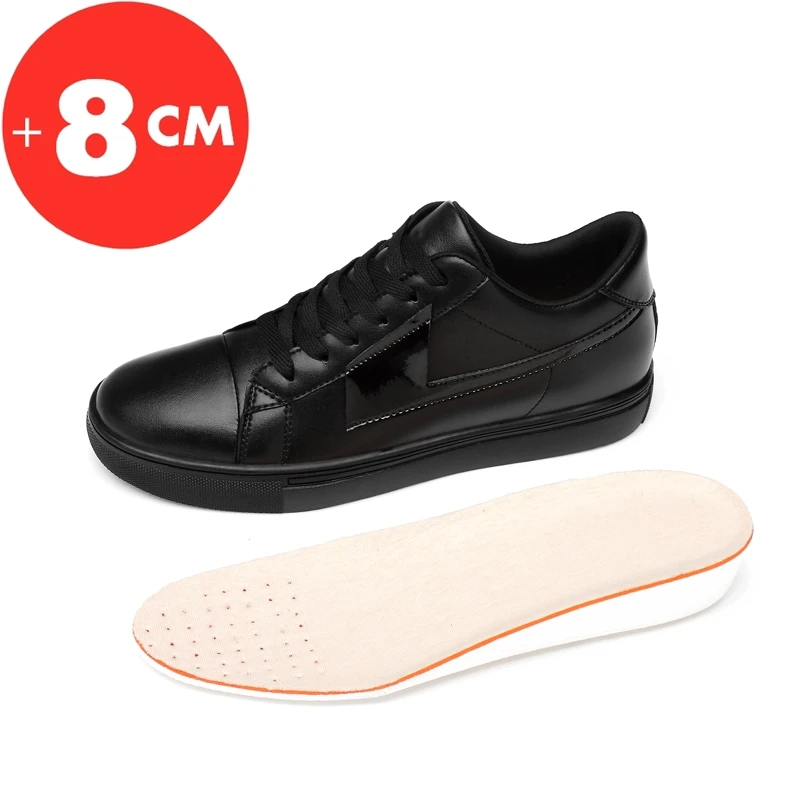Genuine-Leather-Sneakers-Men-Elevator-Shoes-Casual-Heightening-Shoes ...
