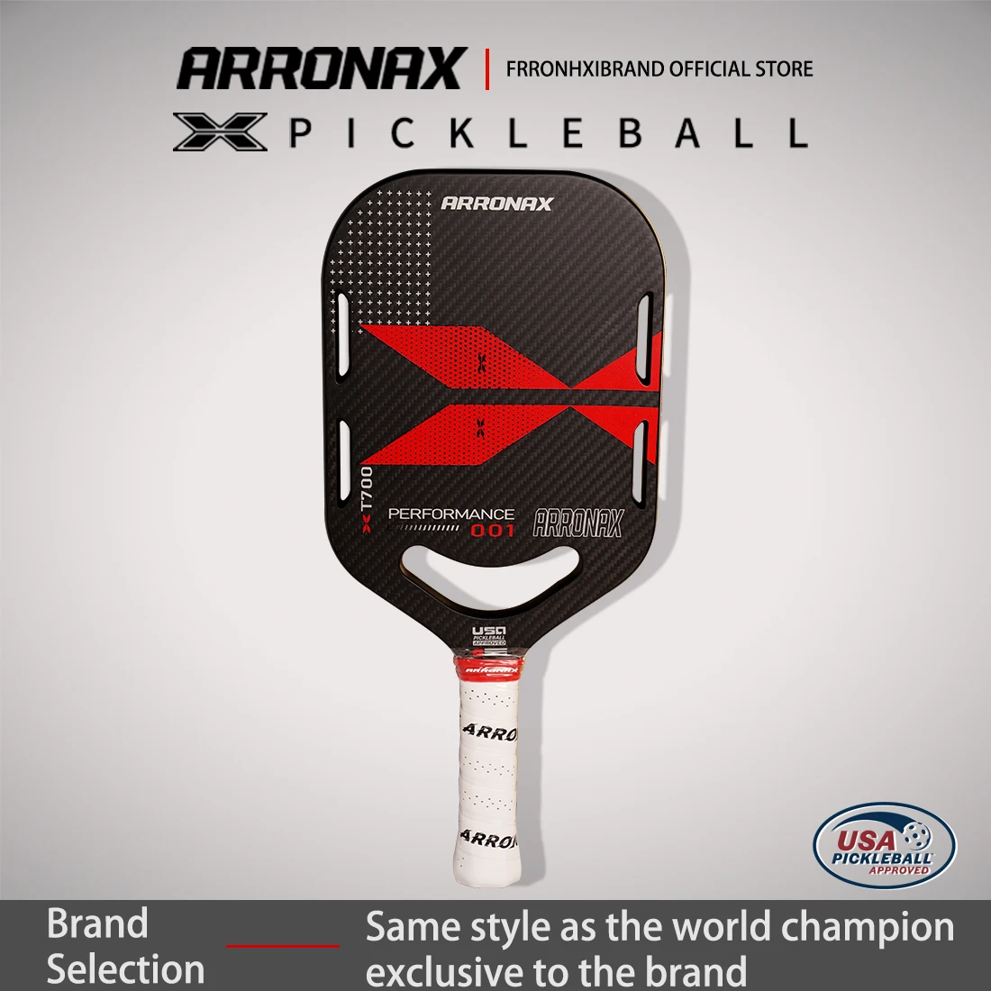 ARRONAX-Thermoformed-Pickleball-Paddles-Set-with-Balls-3K-Carbon-Fiber ...