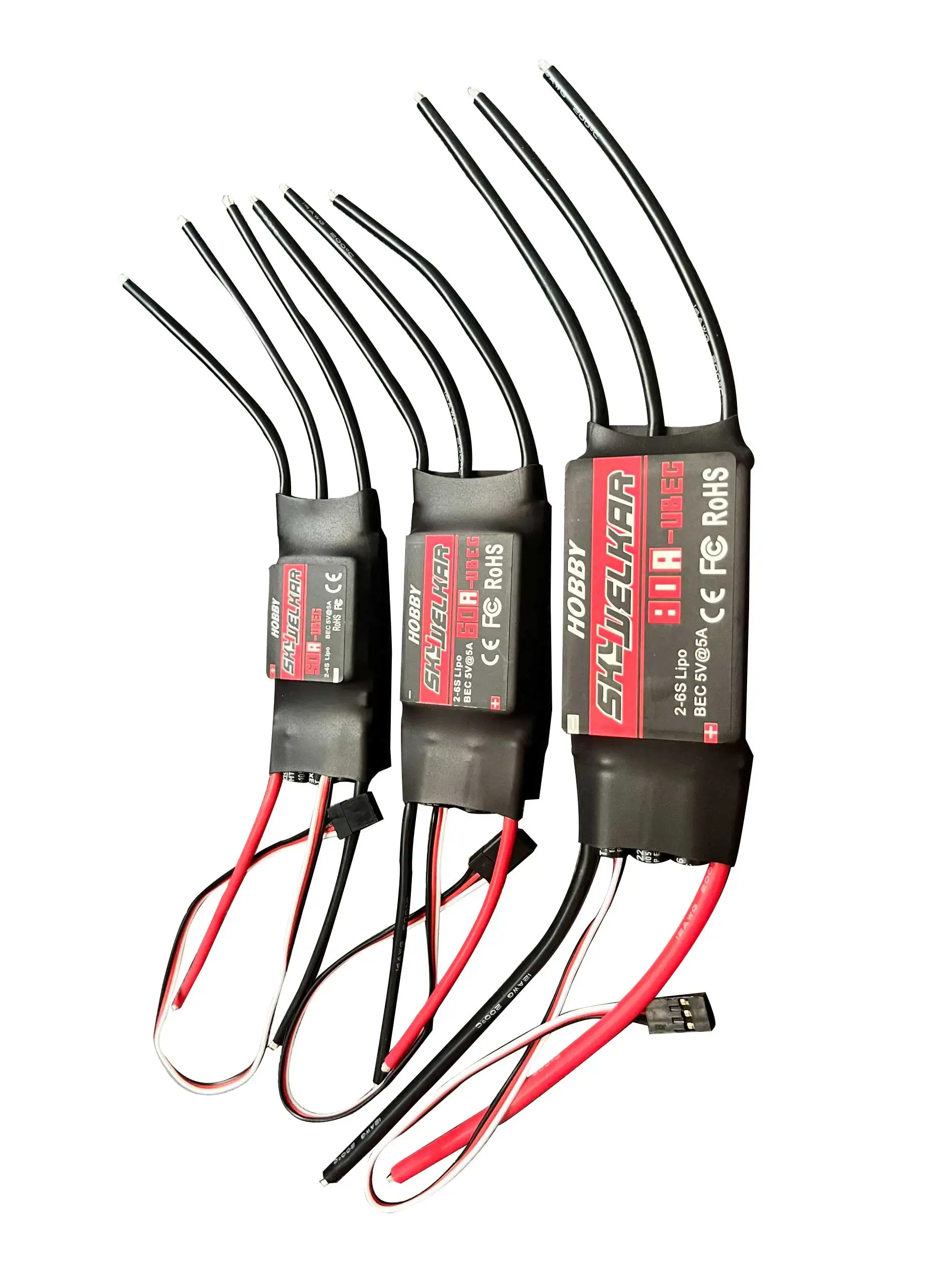 RCMOY 15A 20A 30A 40A 50A 60A 80A ESC Speed Controller With UBEC For RC ...