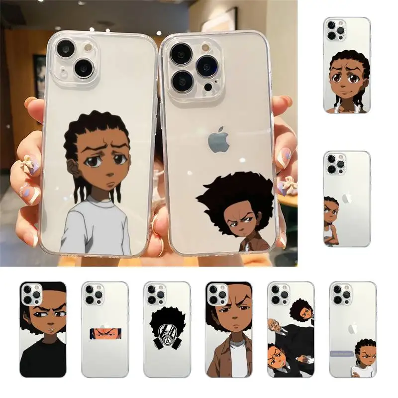 Huey-Freeman-Boondocks-Telefoonhoesje-voor-Iphone-7-8-Plus-X-Xr-Xs-11 ...