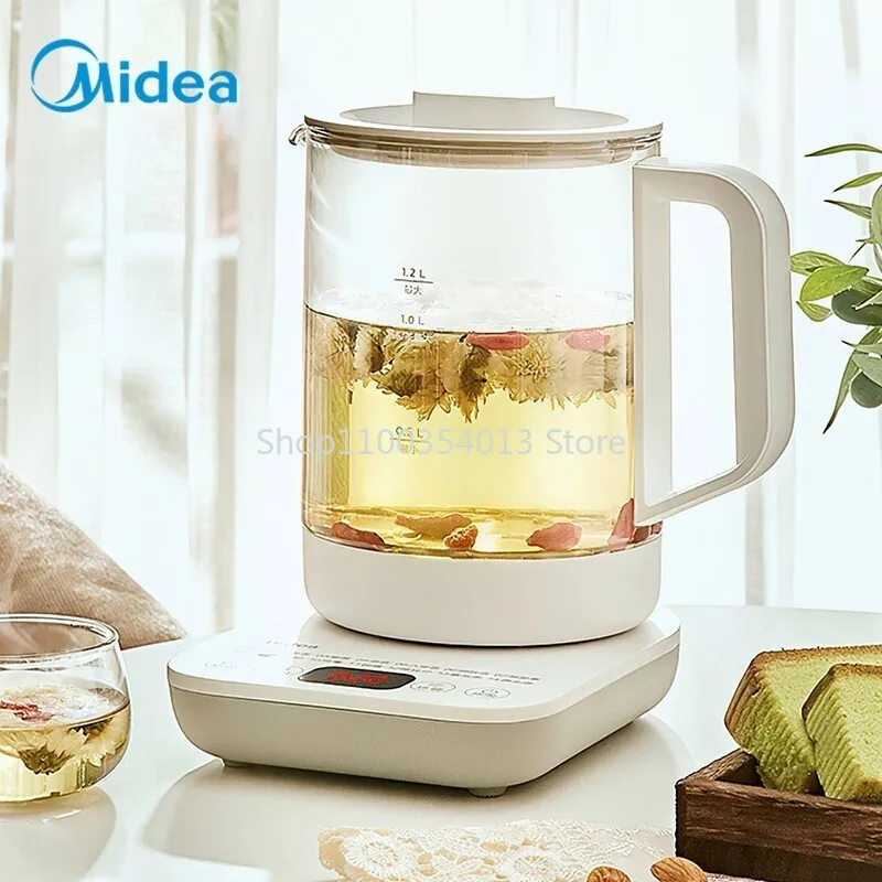 Midea-MK-YS15E107-Health-pot-Multi-function-glass-electric-stewed-cup ...