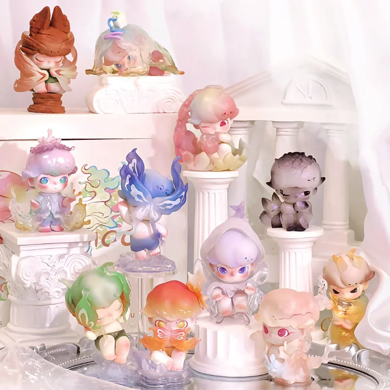 New DIMOO Shapes in Nature Series Blind Box Cute Action Figures Mystery ...