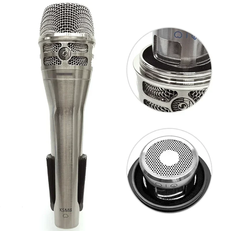 KSM8 Professional Vocal Dynamic Microphone Handheld Wired Karaoke ...
