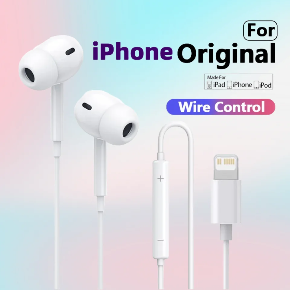 For-iPhone-Original-Earphones-For-iPhone-14-13-12-11-Pro-Max-Mini-8-7 ...