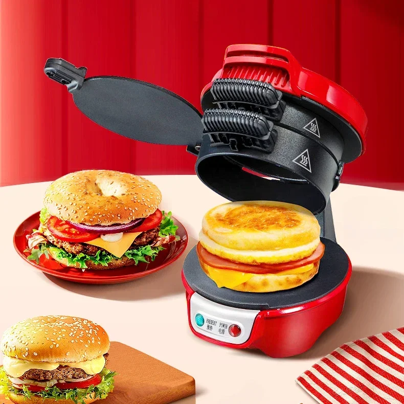 American-Hamster-Burger-Machine-Home-Breakfast-Machine-Multi-functional ...
