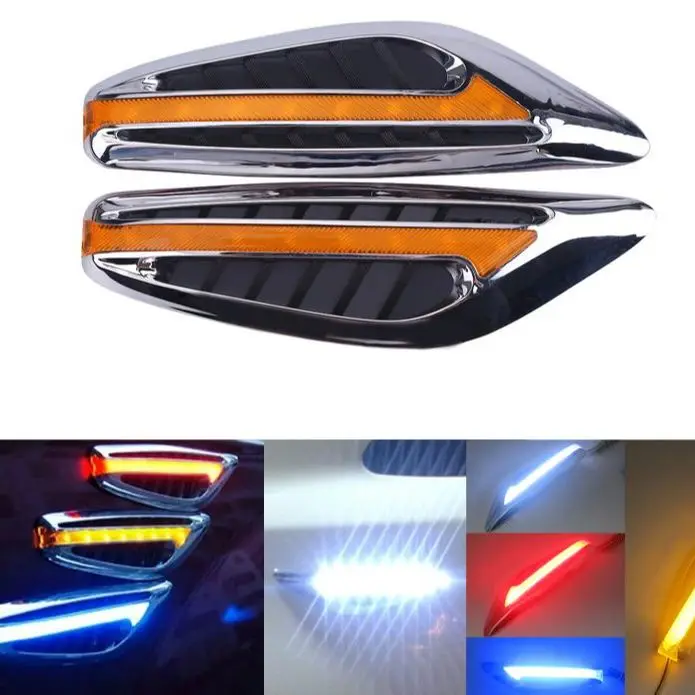 2-PCS-Car-Side-Marker-Indicators-Light-Car-Signal-Brake-Rear-Warning ...