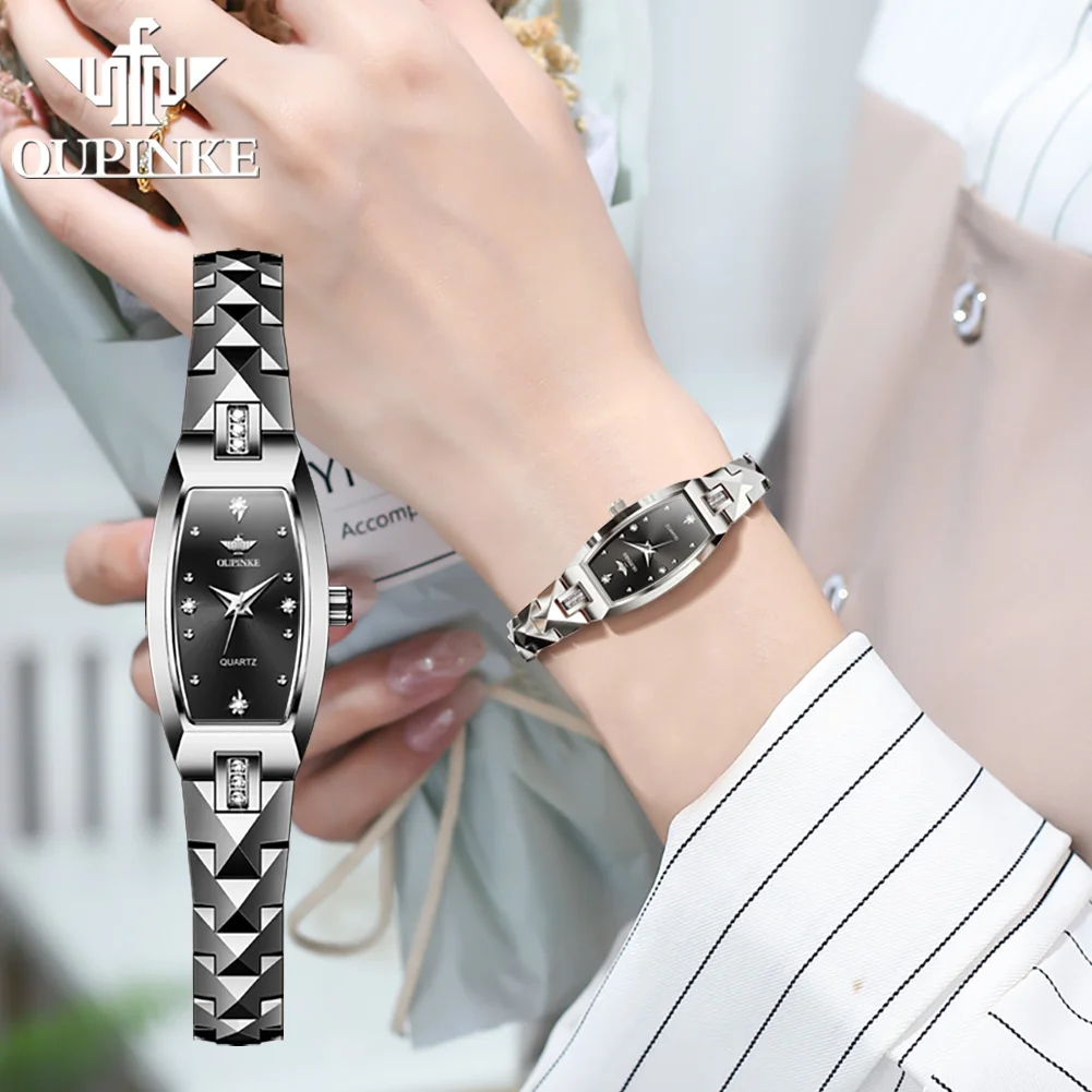 OUPINKE-Luxury-Watch-for-Women-Silver-Diamond-Waterproof-Tungsten-Steel ...