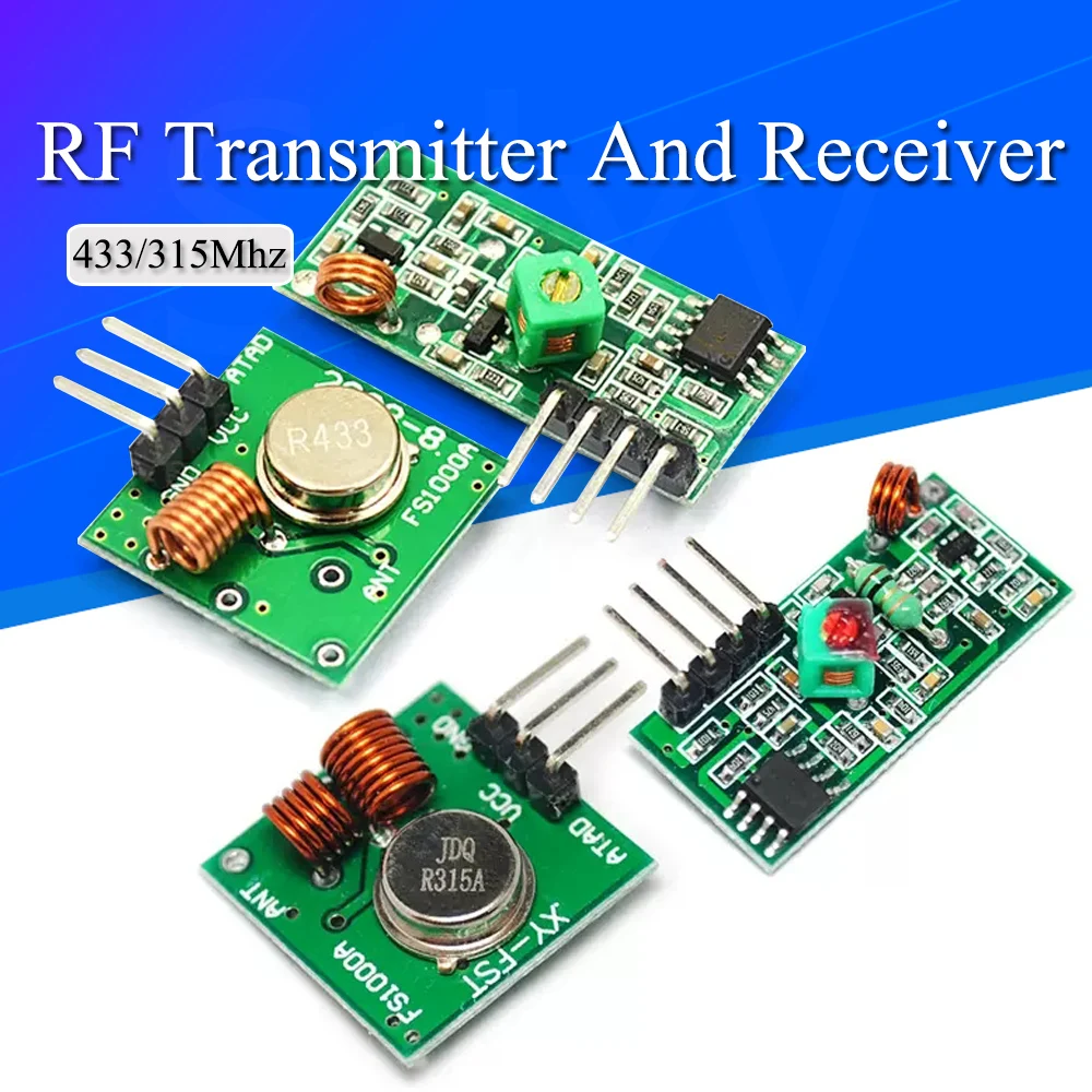 Smart-Electronics-433Mhz-RF-transmitter-and-receiver-Module-link-kit ...