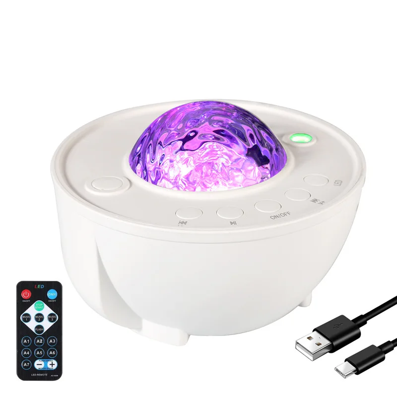 Starry-Projector-Galaxy-Night-Light-with-Ocean-Wave-Music-Speaker-Sky ...