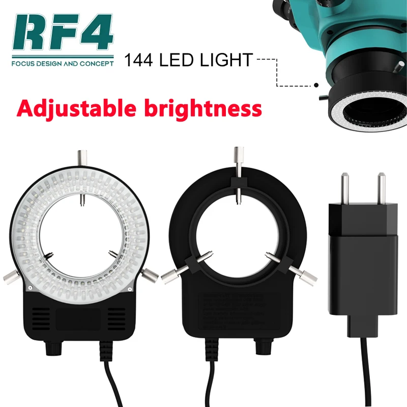 RF4-Adjustable-LED-Ring-Light-Illuminator-Lamp-For-Industry-Stereo ...