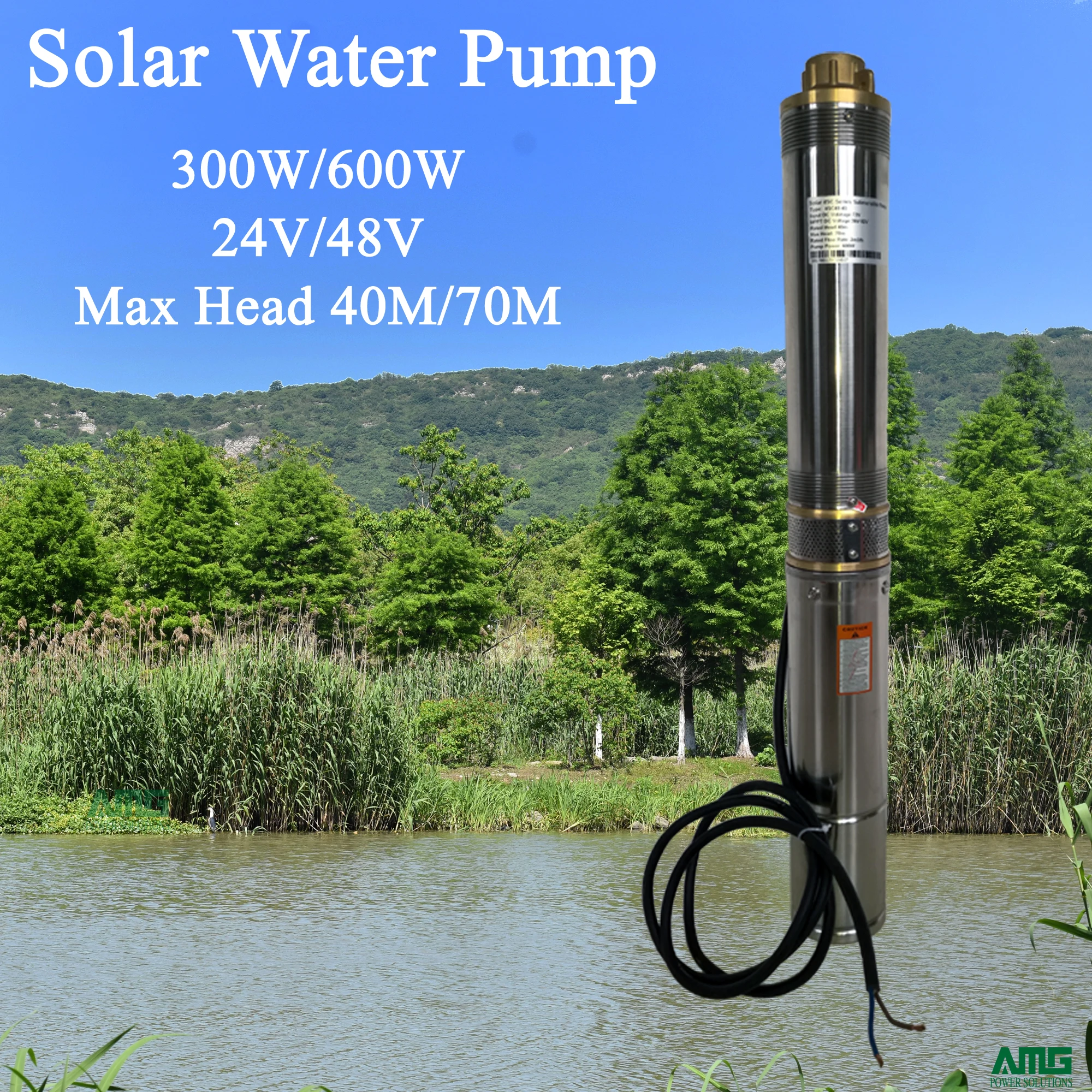 Solar-Water-Pump-300W-24V-4SC24-30-DC-Submersible-Stainless-Steel-With ...
