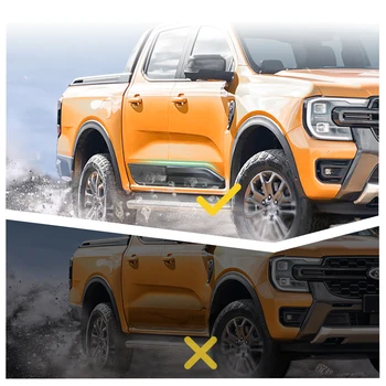 4X4 Next Gen Car Accessories Body Cladding Black Molding Guard For Ford ...