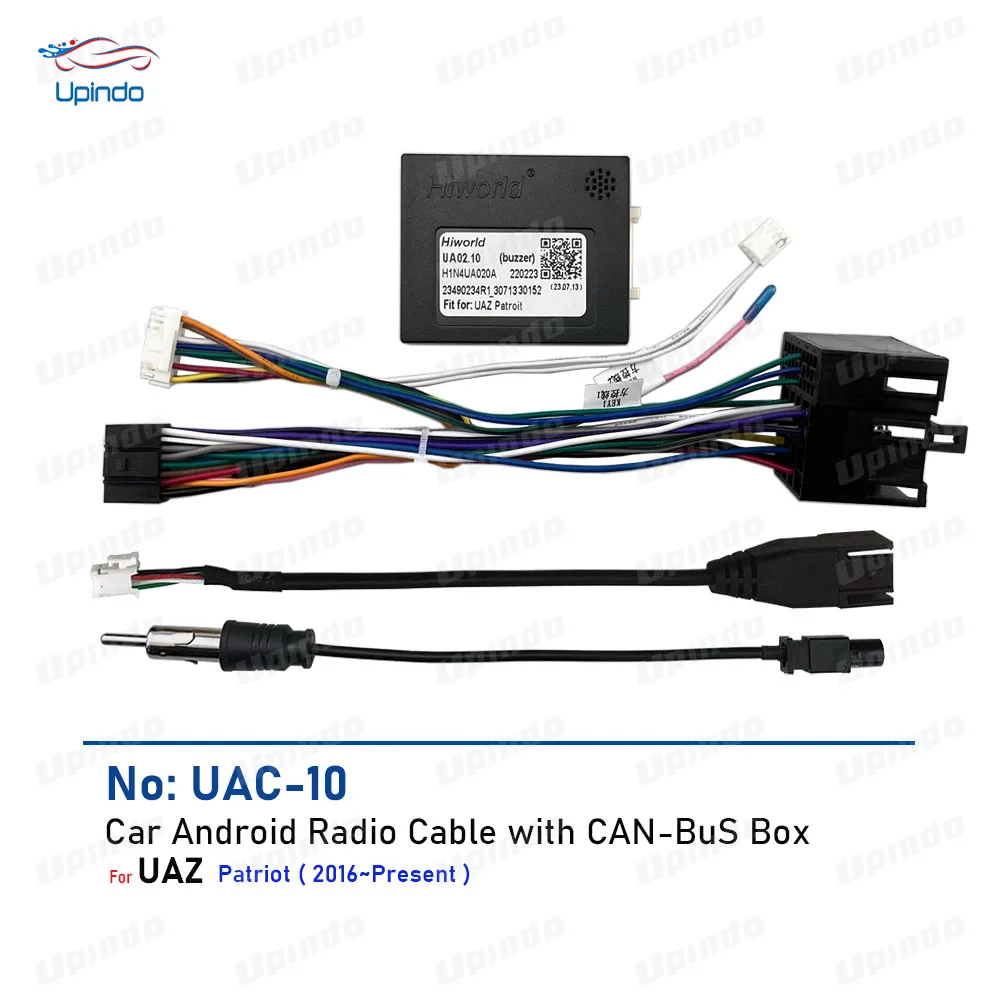 Car-Install-Aftermarket-Android-Radio-Cable-CANBus-Wiring-Harness-with ...