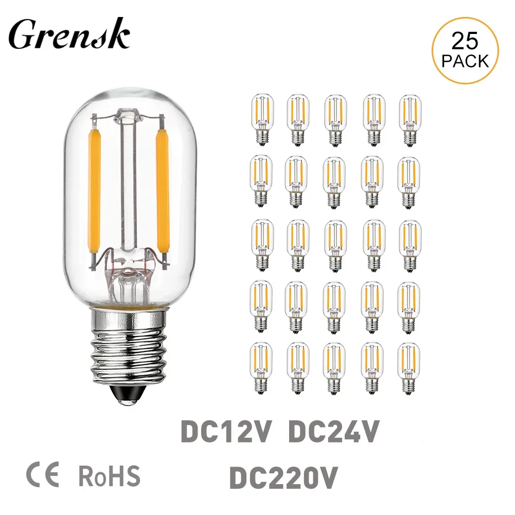 Grensk-DC-12V-24V-220V-Tubular-Bulbs-Low-Voltage-T22-1W-Led-Filament ...
