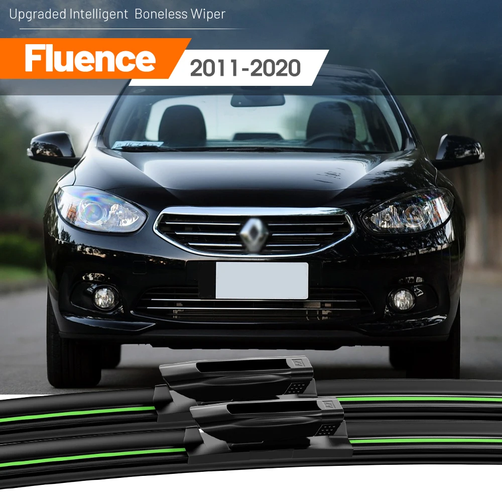 2pcs-For-Renault-Fluence-2011-2020-Front-Windshield-Wiper-Blades-2012 ...