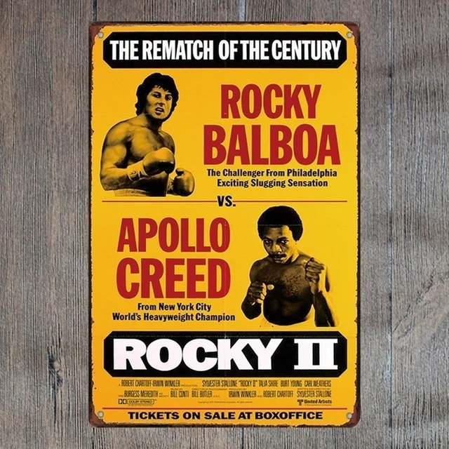 Rocky Vs Apollo Poster
