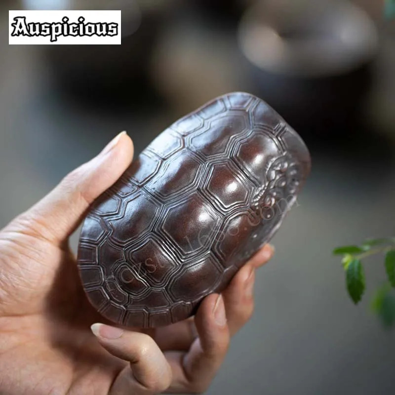 Yixing-Zisha-Turtle-Shell-Art-Tea-Scoop-Antique-Tea-Shovel-Chahe ...
