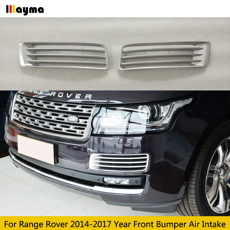 Car-Front-Bumper-Air-Vents-Grills-For-Land-Rover-Range-Rover-2014-2017 ...