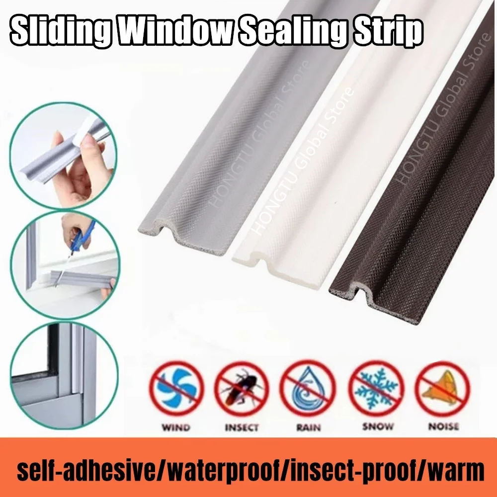 New-40M-Sliding-Door-Windows-Sealing-Strip-Acoustic-Foam-Windproof ...