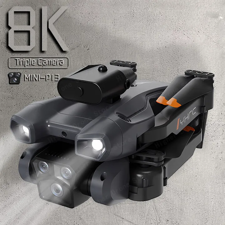 New-P13-Mini-Drone-4k-Profesional-8K-HD-Camera-Obstacle-Avoidance ...