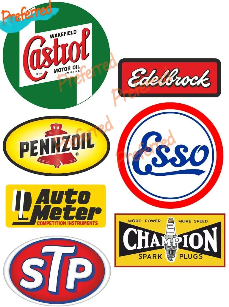 Vintage Oil Logos