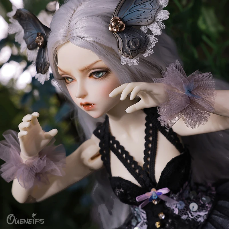 BJD Doll 1/4 Minifee Ingrid With New Release Active Line Girl Body Black Waist Tube Top Skirt ...