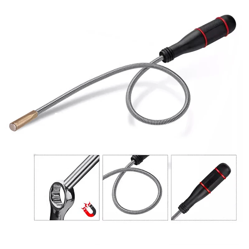 59cm-Flexible-Magnetic-Pickup-Tool-Magnet-Garage-Tool-Magnet-Grip ...