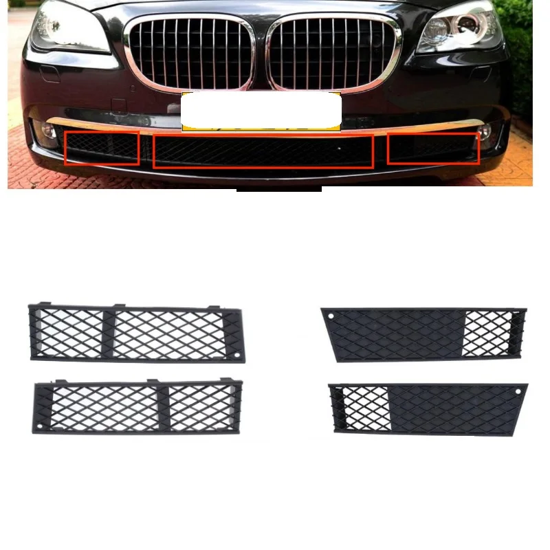 Front-bumper-grille-cover-For-BMW-7-Series-F02-OEM-51117184149 ...