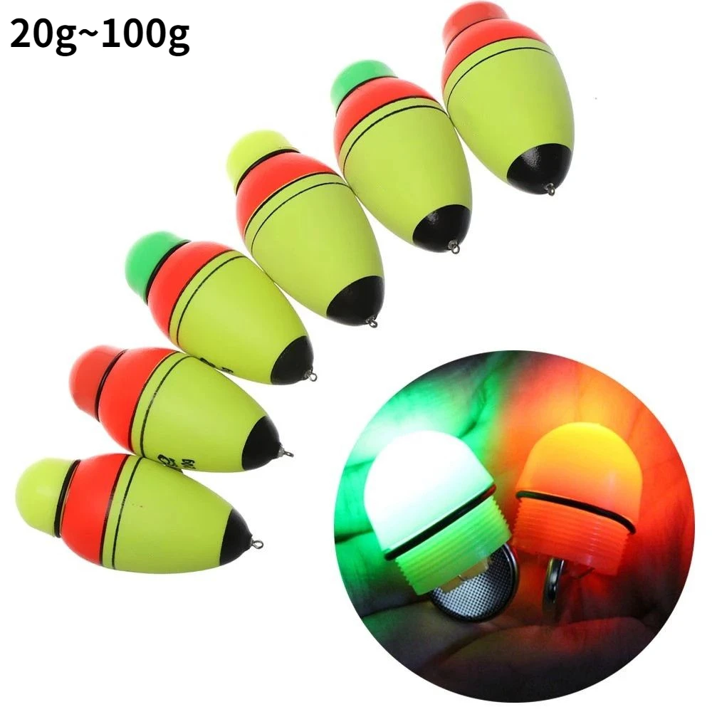 1Pc-Double-Optical-Interchange-Night-Led-Electronic-Luminous-Sea-Fishing-Float-Long-Shot-Drift ...