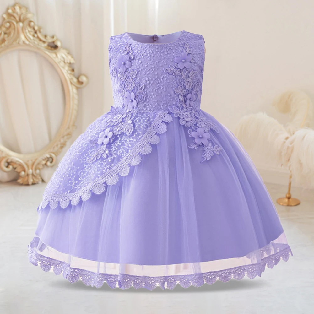 Newborn-Baby-Girl-Princess-Dress-For-Baby-Infant-Birthday-Party-Dress ...