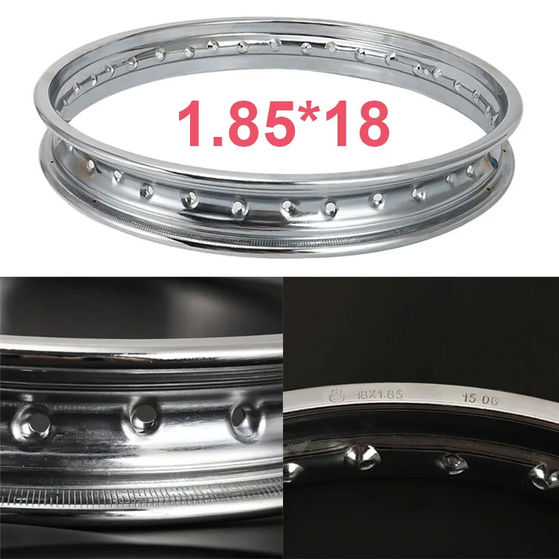 For-HONDA-CB350-CB350G-SL350-REAR-WHEEL-Circle-1-85-CHROME-RIM-18-36 ...