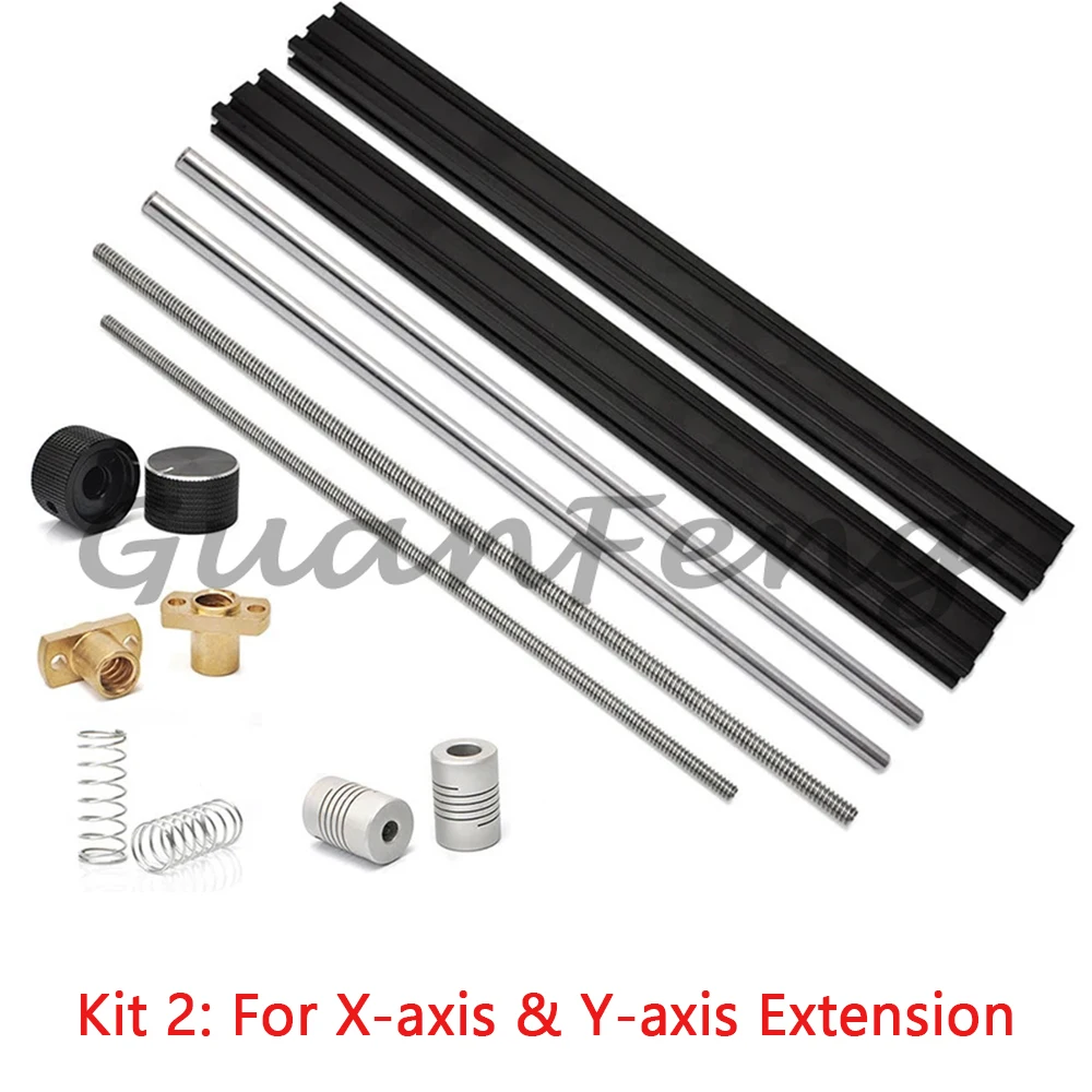 3018 Pro Max / 3018 Pro to 3040 Upgrade Kit X-Axis Y-Axis Extension Kit ...